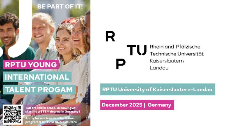 RPTU Young International Talent Program - DAAD China